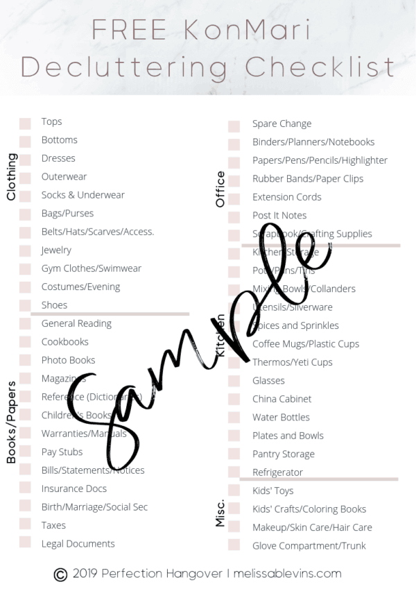 Decluttering with Marie Kondo: Using the KonMari Method of Tidying Up ...