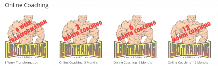 Online Personal Training with Lukas Duncan: 81% Off